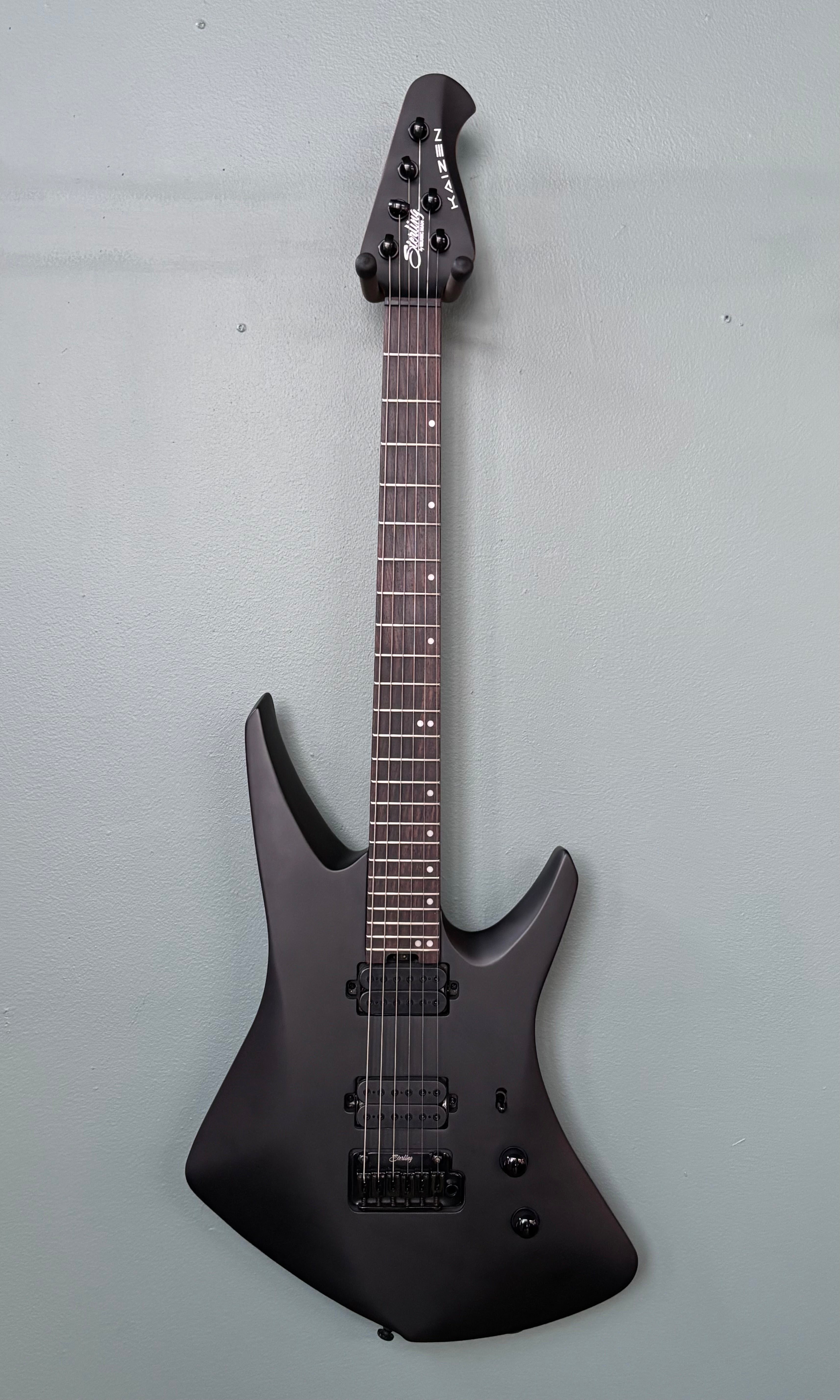 Sterling By Music Man Kaizen Stealth Black – The Guitar Shop PGH